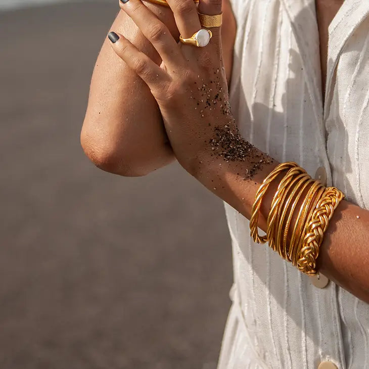 Kumali Thin Bracelet | Brazos Avenue Market