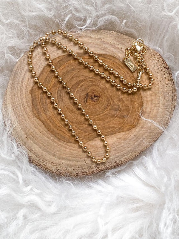 Small Ball Chain - Gold | Brazos Avenue Market